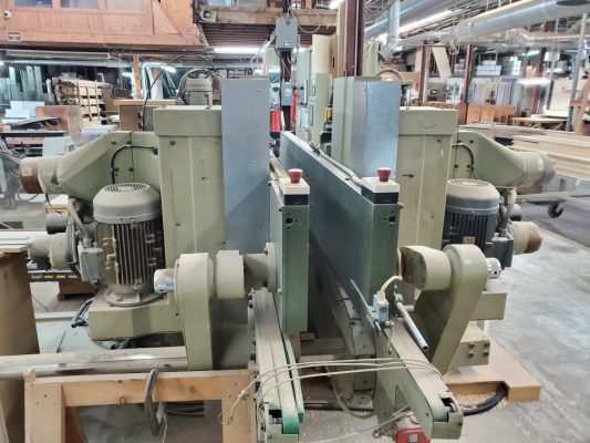 SCM DOUBLE END TENONER 10′ WITH TOOLS STACKING – Tremzaction Machinerie